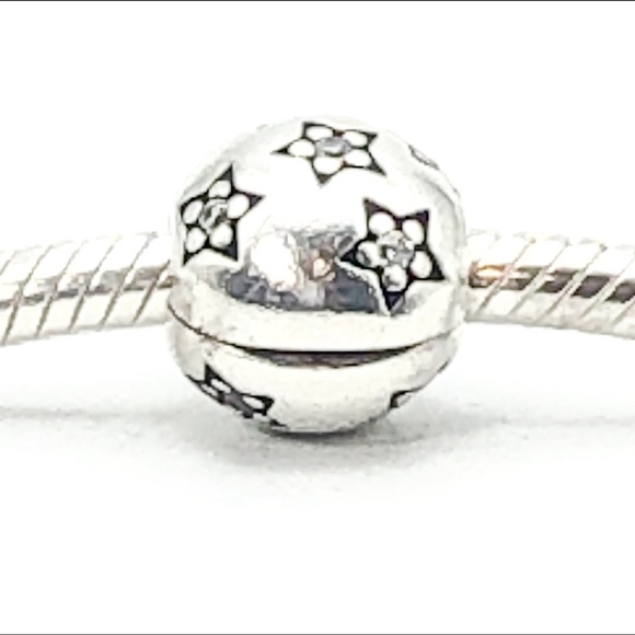 Pandora | Jewelry | Authentic Pandora Twinkle Twinkle Star Clip 925 Ale ...